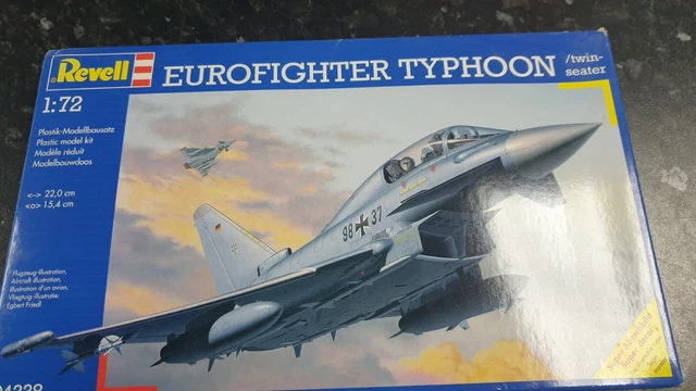 REVELL MODEL-SET EUROFIGHTER Typhoon Single Seater Kit Still Sealed 1: ...