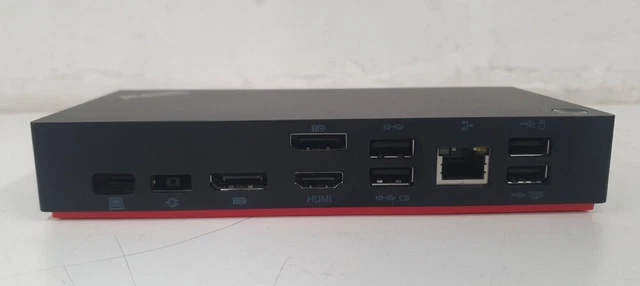 LENOVO THINKPAD UNIVERSAL USB-C Dock - Type 40AY 135w (CHEAPEST ON EBAY ...