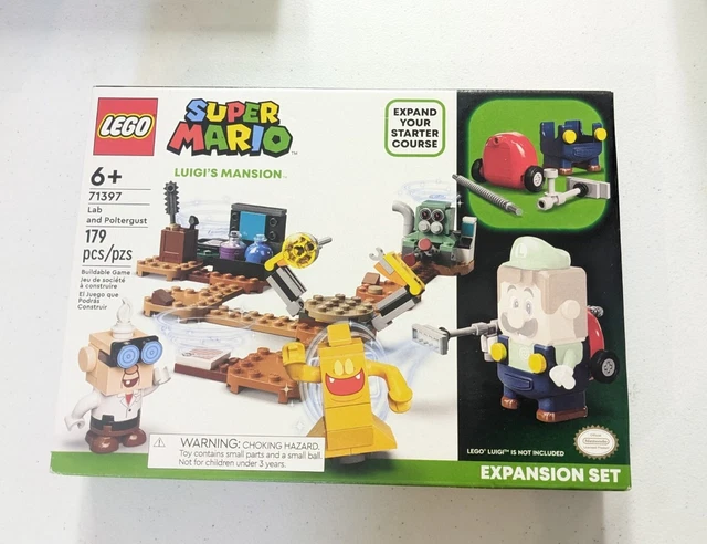 LEGO SUPER MARIO: Luigi’s Mansion Lab and Poltergust Expansion Set EUR ...