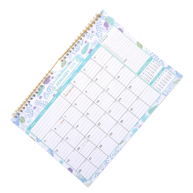 2025 -2026 CALENDAR with Large Date Blocks 18 Month Wall Planner £9.19 ...