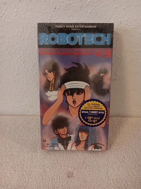 ROBOTECH VHS VOLUME 9 Phantasm And Farewell,Big Brother FHE £17.89 ...