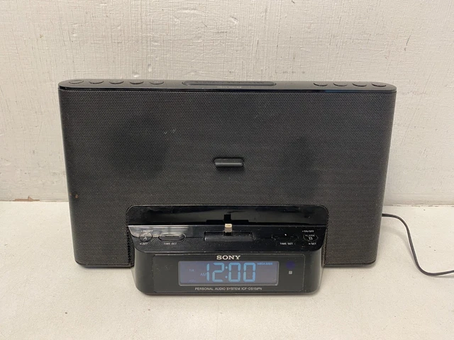 SONY ICF-DS15IPN DREAM Machine Personal Audio System £14.99 - PicClick UK