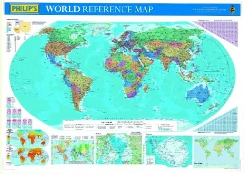 PHILIP'S WORLD WALL Map EUR 5,84 - PicClick DE