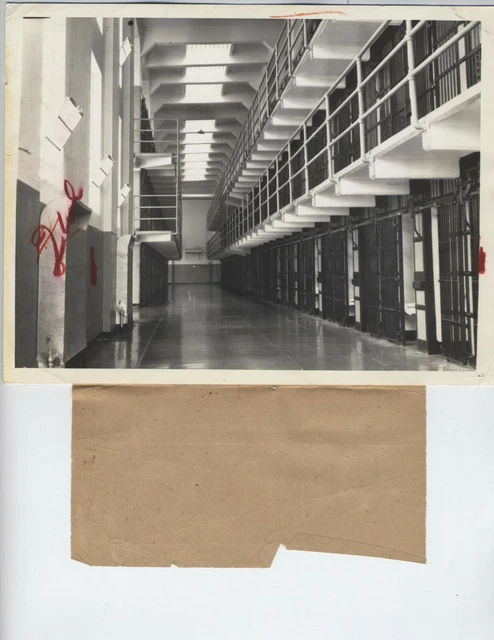 1933 ORIGINAL ALCATRAZ San Francisco Photo Prison Vintage Prison Main ...