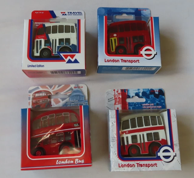 JOTUS SMALL BUSES - 2 x London Tranport - 1 Routemaster - 1 West ...