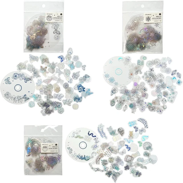 WHITE TRANSPARENT STICKERS PET Aesthetic Stickers Stickers DIY EUR 9,72 ...