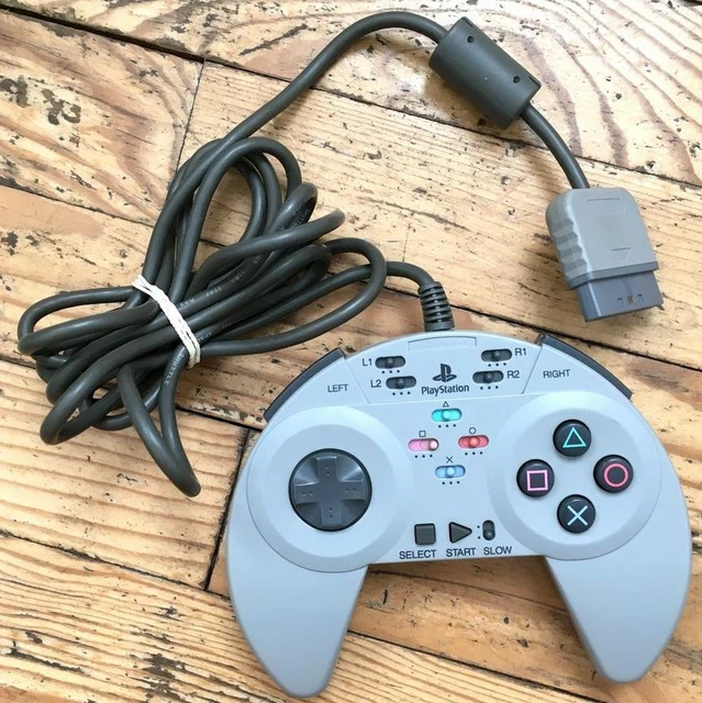 MANETTE TURBO OFFICIELLE Asciiware Sony Ps1 Pal Euro Sceh-0001 ...