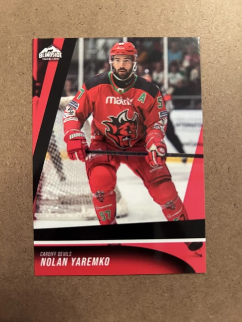CARDIFF DEVILS BLINDSIDE Trading Cards. 2025/26. SERIES 1. AB6. Yaremko ...