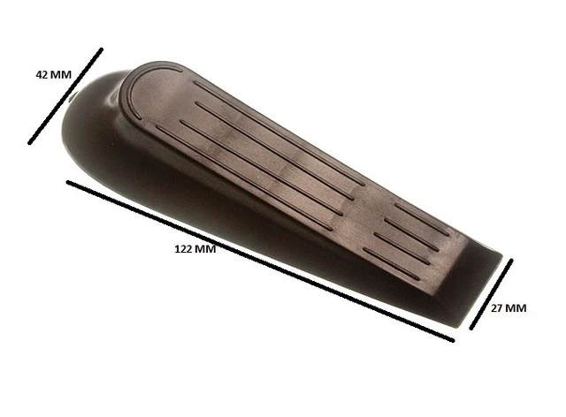 CALE DE PORTE En Plastique Noire Paquet De 6 EUR 24,68 - PicClick FR