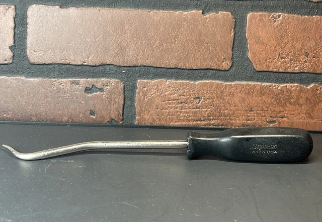 SNAP ON TOOLS Black Hard Handle Cotter Pin Removal Radiator Hose Pick ...