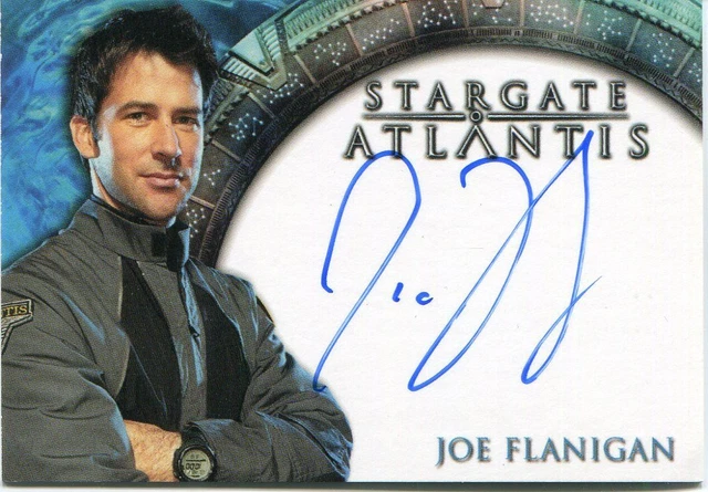STARGATE ATLANTIS SEASON 1 Autograph Card Joe Flanigan £64.99 - PicClick UK
