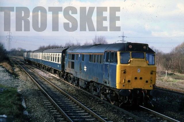 35MM SLIDE BR British Railways Diesel Loco Class 31 31410 Water Orton ...