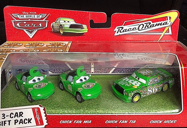 Disney Pixar Cars Modellini 3 Car T Pack Chick Hicks Fan Mia And Tia Eur 3000 Picclick It