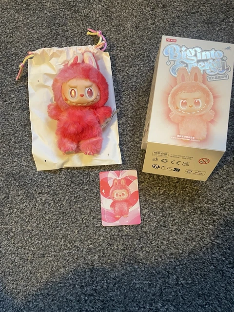 AUTHENTIC POP MART Big Into Energy Labubu - Love Pink And Red Brand New ...