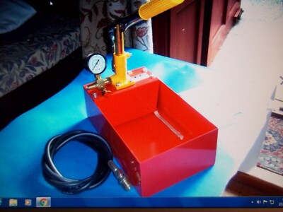 LIVE STEAM PRESSURE TEST PUMP 0-300psi-/BAR & OTHERS SHOWN- -PT ...