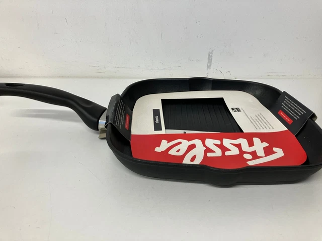 FISSLER CLASSIC NON-STICK Square Grill Pan 28cm Black - H016 $29.94 ...