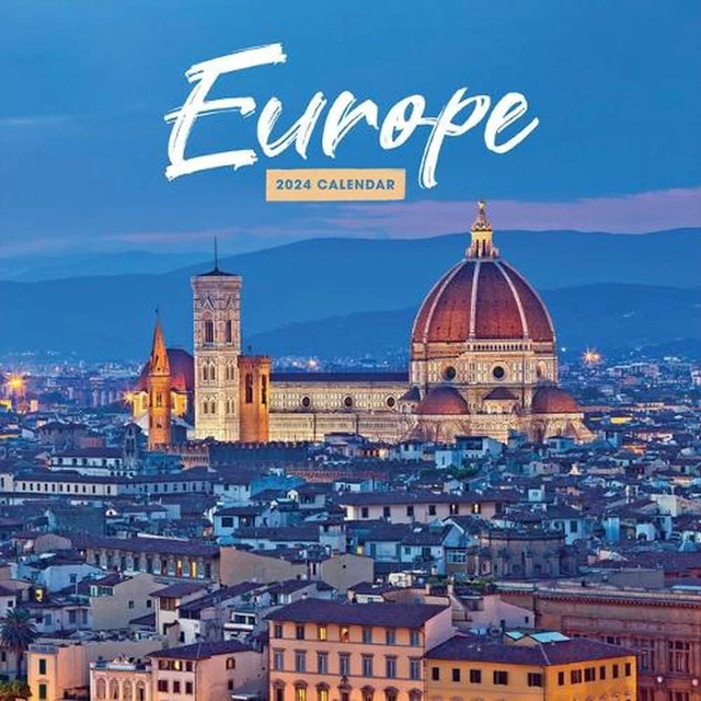 2024 EUROPE PLASTIC Free Wall by Carousel Calendars £18.41 - PicClick UK