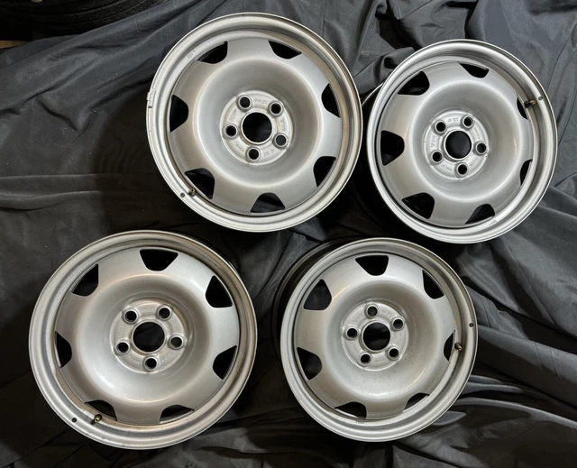 ORIGINAL VW T5 T6 steel rims 7 x 17 inches ET55 7H0601027B rims £215.49 ...