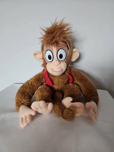 DISNEY ALADDIN ABU Monkey Soft Plush Toy 16" £8.95 - PicClick UK