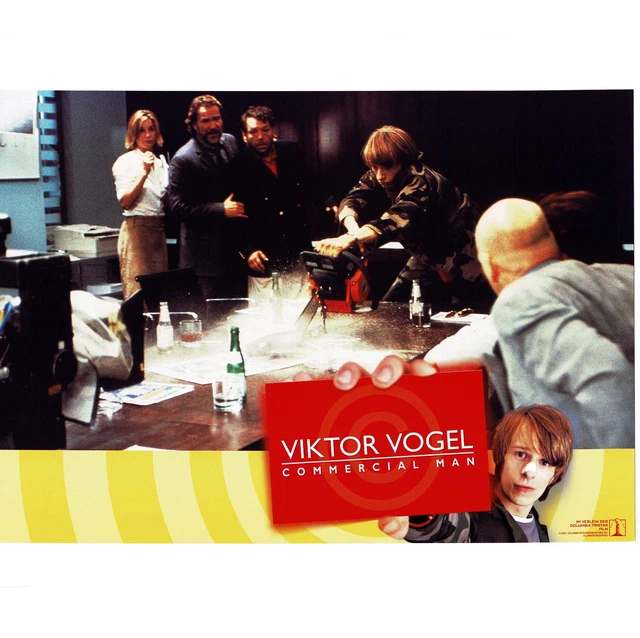 VIKTOR VOGEL - Commercial Man - Götz George - 8 Aushangfotos - 21x29cm ...
