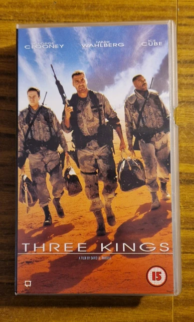 THREE KINGS (VHS/S, 2001). George Clooney. Ice Cube. Mark Wahlberg £0. ...