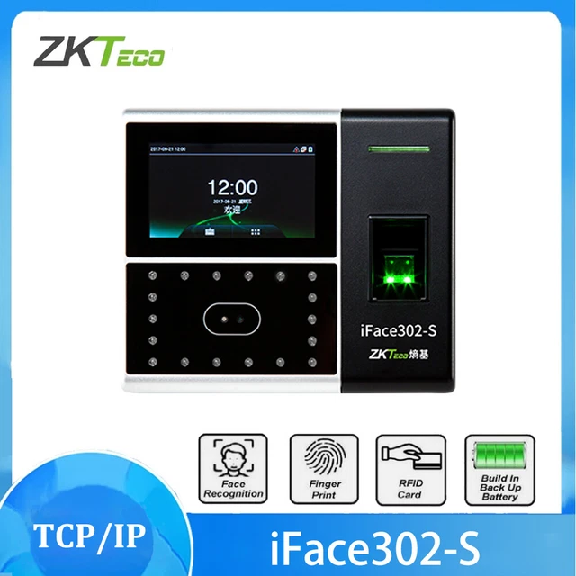 Zkteco Iface302 S Face Fingerprint Identification Time Attendanceandaccess Control Eur 251 19