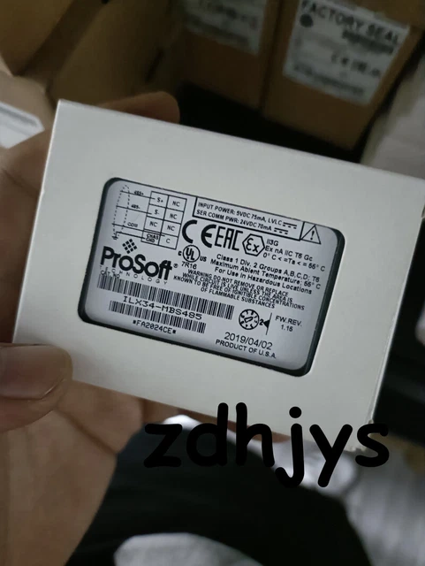 NEW PROSOFT ILX34-MBS485 Modbus Serial Module CompactLogix Point IO /db ...