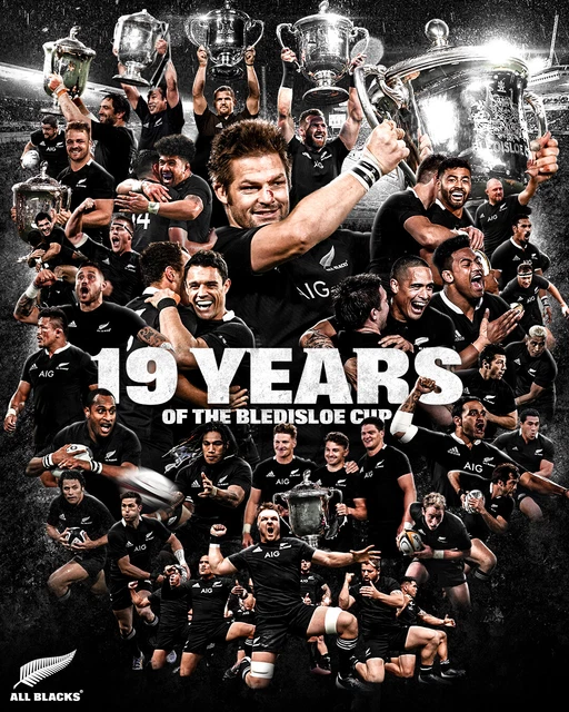 ALL BLACKS NZ Team Poster,New Zealander Nrl Rugby,Arl, Panthers Storm ...