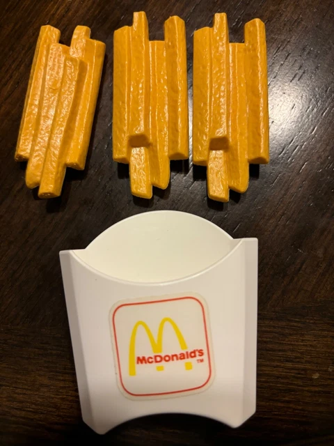 VINTATGE FISHER Price Mcdonalds Fun With Food Happy Meal French Fries ...