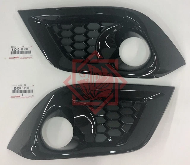 TOYOTA GENUINE AURIS Corolla Front Bumper Hole Covers ASSY LH & RH Pair ...