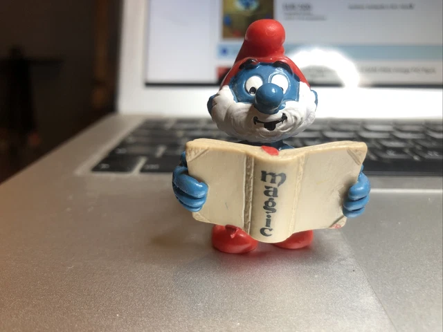 SMURFS SMURFS SMURF smurf smurf large puff with magic book £6.68 ...