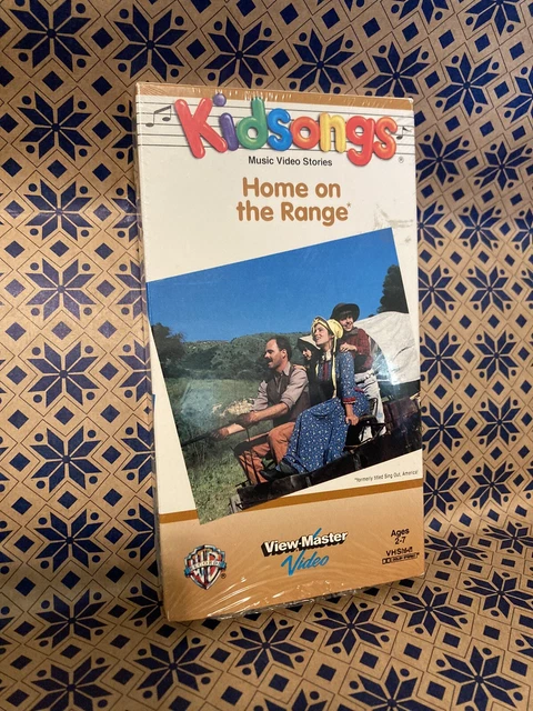 KIDSONGS HOME ON the Range VHS 1986 View Master Video Brand New Sealed ...