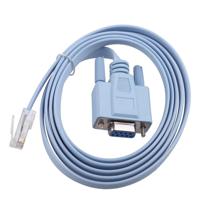 CONSOLE CABLE DB9-RJ45 Switch Line 9-pin Network Adapter Cable For 1.5m ...