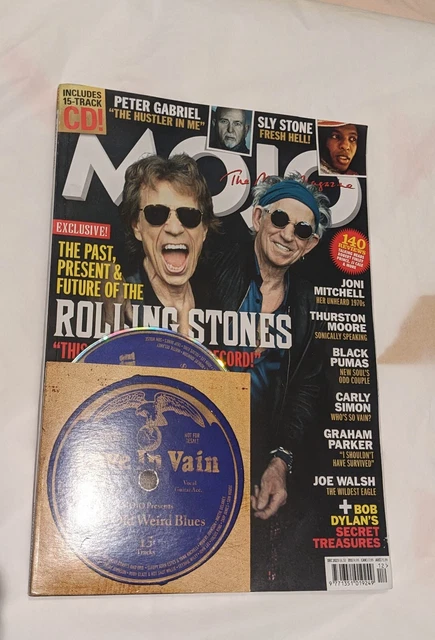 MOJO MAGAZINE DECEMBER 2023 ROLLING STONES, Mick Jagger, Hackney ...