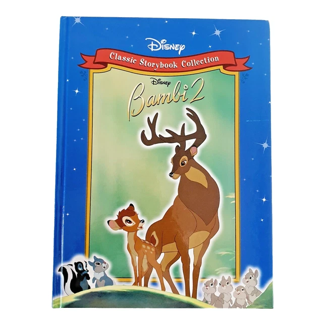 WALT DISNEY BAMBI Classic Storybook collection 2005 Big Hardcover ...
