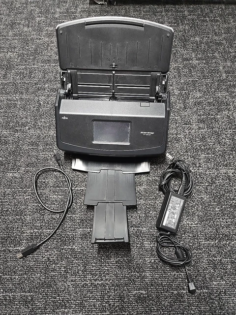 FUJITSU SCANSNAP IX 1500 Black Deluxe Duplex Document Scanner $200.00 ...