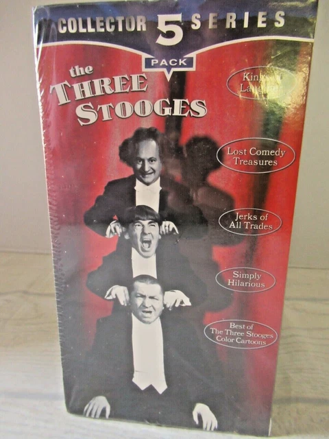 COLLECTIBLE THREE STOOGES 5 VHS Box Set Sealed £24.09 - PicClick UK