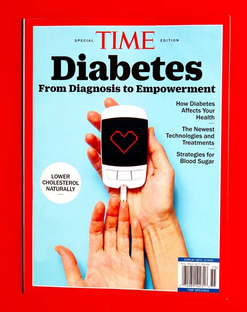 TIME MAGAZINE SPECIAL Edition Diabetes 2025 £13.43 - PicClick UK