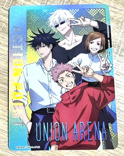 UNION ARENA CARD Itadori Gojo Fushiguro Kugisaki AP Jujutsu Kaisen ...