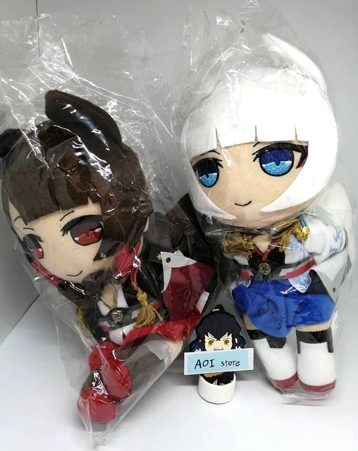 AZUR LANE GIFT Akagi Kaga Plush Doll set Stuffed Toy Comiket Authentic ...