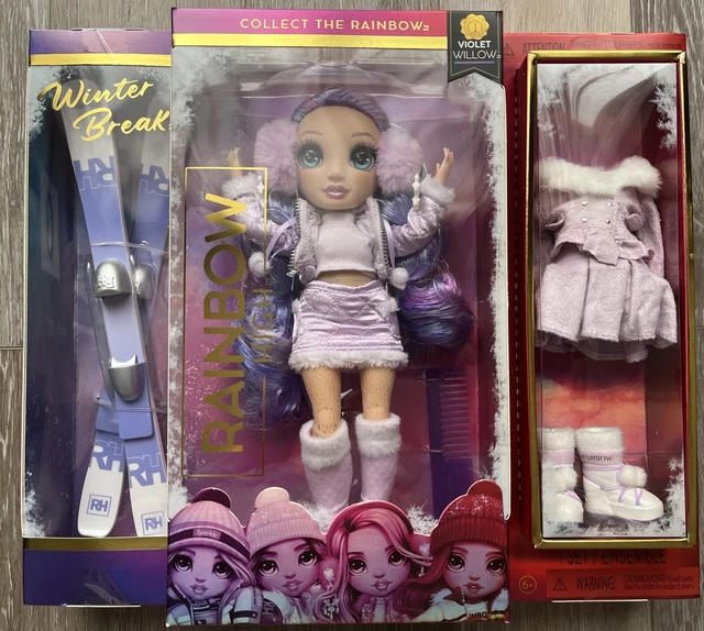 RAINBOW HIGH - Winter Break - Violet Willow - Mint !- Last One ! $21.99 ...