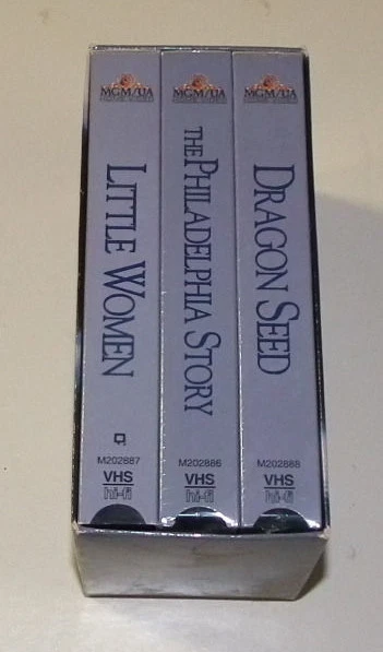 MGM/UA HOME VIDEO - 3 VHS Tape Box Set - Hepburn, Very Collectable EUR ...