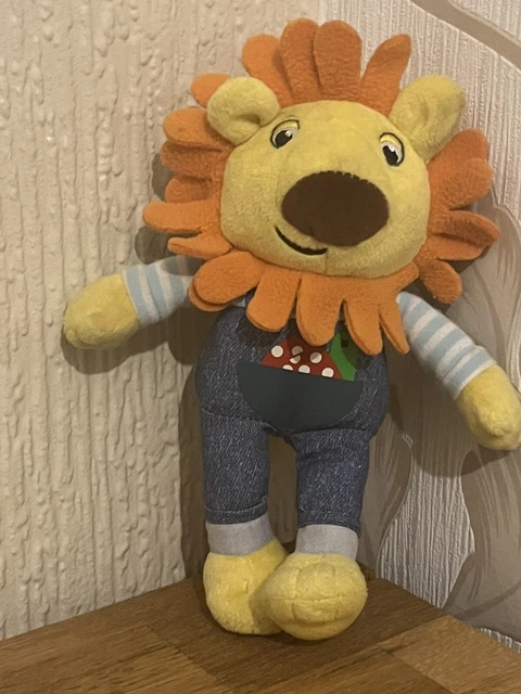 CBEEBIES DRIVER DAN'S Story Train Lion 8" plush Excellent Condition £5. ...