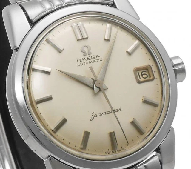 OMEGA SEAMASTER REF.2849-15SC Vintage Inox Acier Date Automatique ...