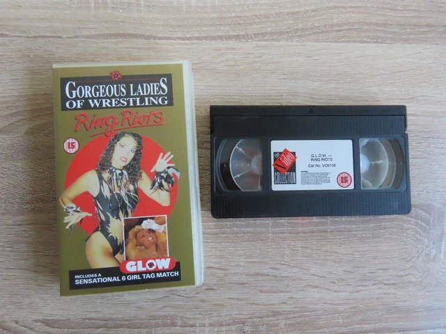 GLOW GORGEOUS LADIES of Wrestling Ring Riots VHS Video Tape, 1991 PAL £ ...