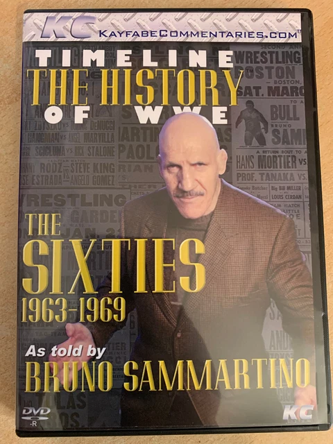 KAYFABE COMMENTARIES TIMELINE: The History Of WWE 60s Bruno Sammartino ...