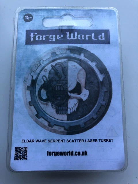 GAMES WORKSHOP WARHAMMER 40k Forgeworld Eldar Wave Serpent Scatter ...