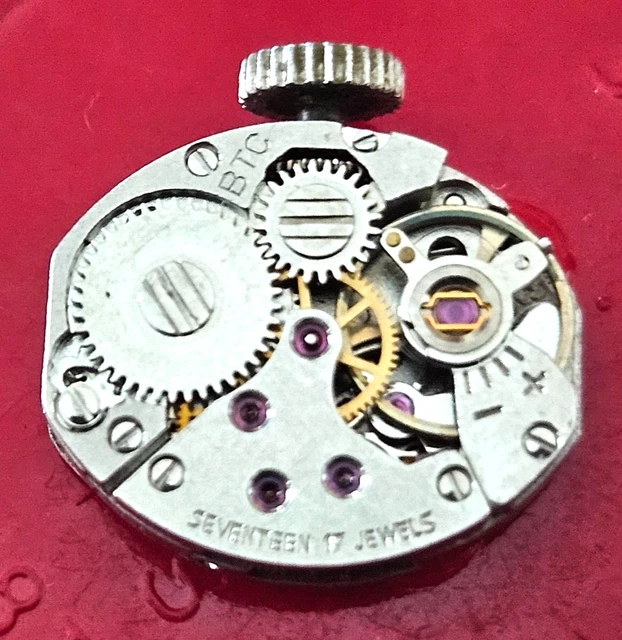 VINTAGE~BTC AUSTIN~17J SWISS Watch Movement (Good Balance) $9.95 - PicClick
