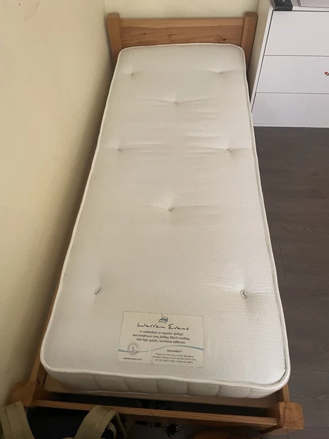 WARREN EVANS SINGLE Bed including mattress £104.68 - PicClick UK