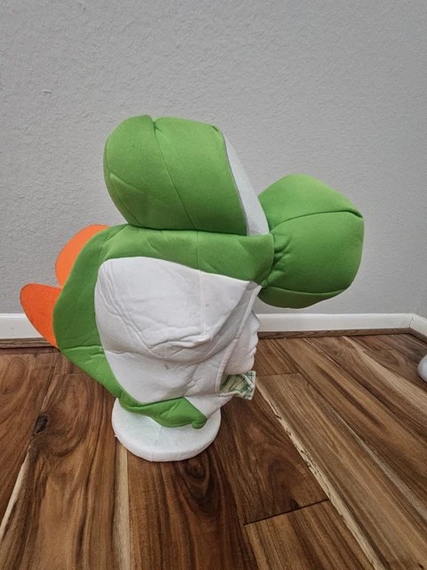 YOSHI ADULT COSTUME Super Mario Nintendo Halloween HEAD/ HAT ONLY NO ...